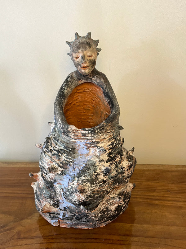 Mami Wata Clay Sculpture – Galeria 1084 - Fine Art, Jewelry and Decor